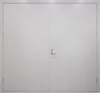 China Galvanized Steel Fire Proof Door Fire Resistant Double Fire Rated Door Custom for sale
