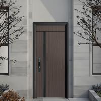 China Decorative steel security door outdoor safety protection. for sale