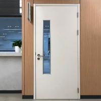 China Fire Pharmaceutical Clean Room Door Powder Coating Aluminum Hospital Swing Door for sale