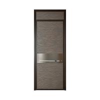 China Custom Color Anti Theft Steel Swing Door Modern For Villa Front Entry for sale