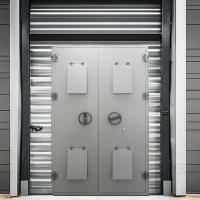 China Explosion Proof Steel Vault Door Manual Opening Double Security Protection for sale