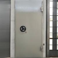 China Electrostatic Spraying Explosion Proof Door with 4.0 - 10mm Thick Steel Plate for sale