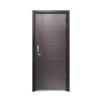 China AntiTheft Steel Entry Door Modern Design for Exterior Entries for sale