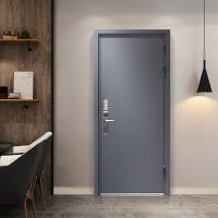 China Modern Steel Exterior Iron Security Doors For Commercial Properties for sale