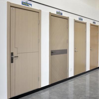 China Fireproof Solid Core Plywood Interior Doors  Safe, Durable Bedroom Timber Doors for sale