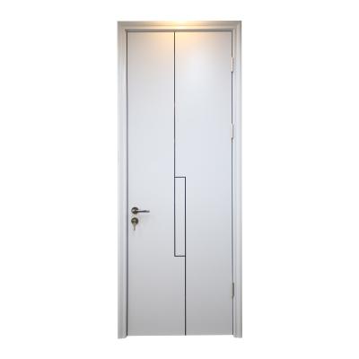 China Durable Painted Wooden Doors Flower Pattern Exterior Solid Wood Front Doors for sale