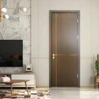 China Soundproof Modern Home Interior Doors Solid Wood Exterior Doors Custom Core for sale