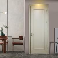 China Custom Thickness Solid Wood House Door Manual Opening Modern Interior Entry Doors for sale