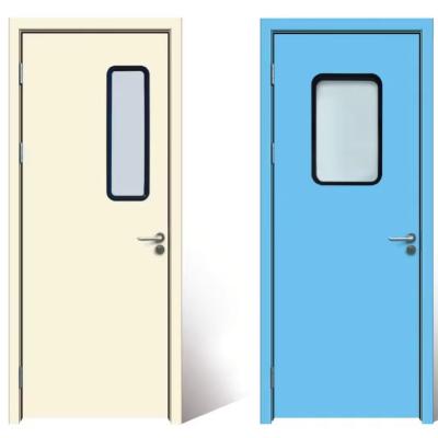 China Bi Directional Fiberglass Screen Door For Hospital Labs Theaters for sale