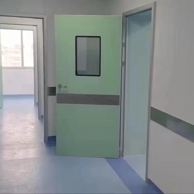 China Modern Steel Side Opening Pharmaceutical Clean Room Door Fireproof For Hospital for sale