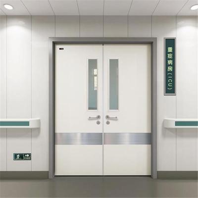 China Stainless Steel Screen Hospital Ward Doors Clinic Door Corrosion Resistant for sale
