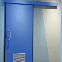 China Steel Construction Hospital Operating Room Door Visible Hinge Sound Insulation Vision Glass for sale