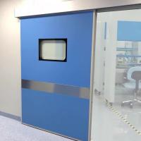China Commercial Hospital Cleanroom Automatic Sliding Door Sound Insulation Stainless Steel for sale