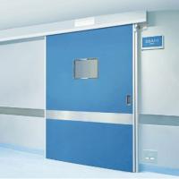 China Automatic Finished Interior Steel Sliding Doors For Hospital Patient Rooms for sale