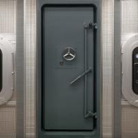 China Thick Steel Explosion Proof Door Full Steel Construction Anti Blast Door for sale