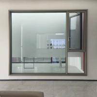 China Durable Aluminum Swing Outward Casement Window Soundproof For Home Office for sale
