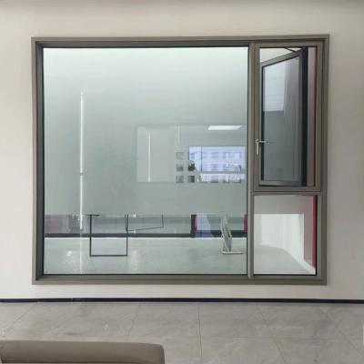 China Durable Aluminum Swing Outward Casement Window Soundproof For Home Office for sale