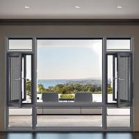 China Modern Aluminum Alloy Windows Soundproof Double Glazed Aluminum Window for sale