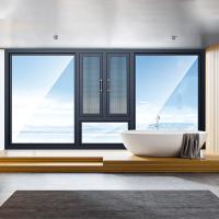 China Exterior Modern Aluminum Windows Soundproof Secure Efficient Design for sale