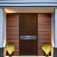 China Modern Villa Main Entrance Door Burglar Proof Steel Luxury Security Door Manual Opening for sale