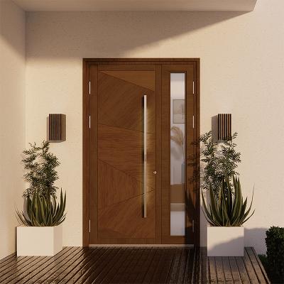 China Custom Color Modern Exterior Entrance Door Anti Theft For Villa Residences for sale