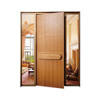 China Luxury Steel Exterior Off Axis Door Anti Theft Modern Front Entry Doors for sale