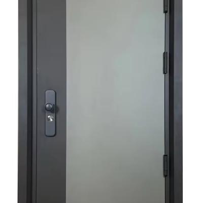 China Polymer Steel Door Honeycomb Paper Infilling Security Entrance Value Pricing for sale