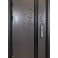 China Steel Security Door for Apartments  Modern Residential Entry Door  AntiTheft  Durable for sale