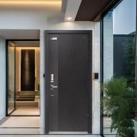 China Finished Steel Entrance Door Manual House Anti Theft Front Door for sale