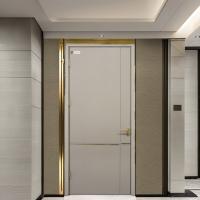 China Custom Solid Wood Commercial Interior Doors Engineered Composite Core for sale