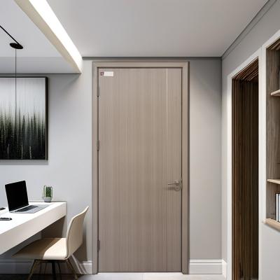 China Custom Bedroom Solid Wood Doors Tailored Sidewall Thickness Engineered Wood Internal Doors for sale