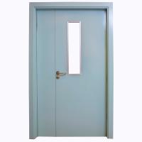 China Antibacterial Airtight Medical Door Soundproof Tempered Glass For Hospital Clean Zones for sale