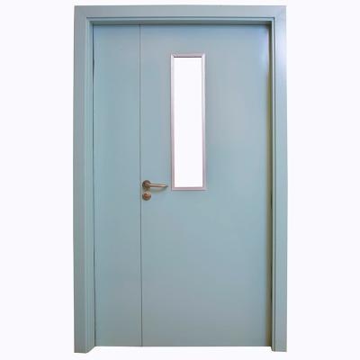 China Antibacterial Airtight Medical Door Soundproof Tempered Glass For Hospital Clean Zones for sale