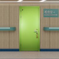 China Minimalist Medical Automatic Steel Door Sound Insulation For Labs Hospitals for sale
