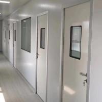 China Stainless Steel Cleanroom Hospital Swing Door Automatic Manual With Invisible Hinge for sale