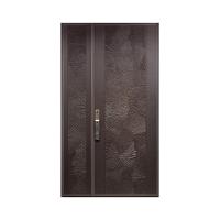 China Villa Modern Pivot Entry Door Security Glass Luxury Exterior Door Custom Color for sale