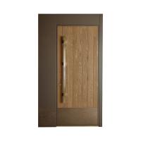 China Modern Exterior Villa Doors Anti Theft Waterproof Finished Swing Open Garage Doors for sale