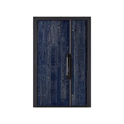 China Fireproof Villa Fingerprint Security Door Soundproof Anti Theft Swing Open Design for sale