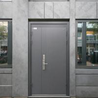 China Galvanized Steel Security Door  Durable Exterior Entry  For House Front Entrances for sale
