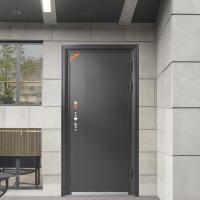 China 70mm Thick Steel Security Door  Modern Main Entrance For Residential Houses for sale