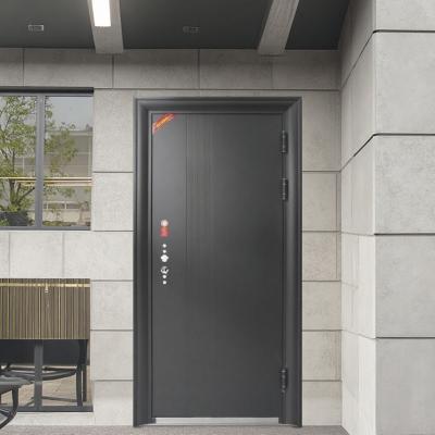 China 70mm Thick Steel Security Door  Modern Main Entrance For Residential Houses for sale