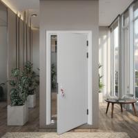 China teel Security Door with Invisible Hinge  Simple Modern Design  Residential Exterior for sale