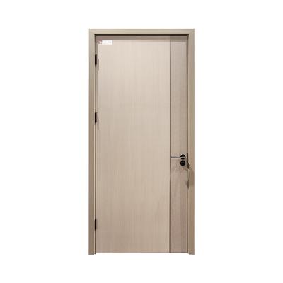 China Waterproof Wood Polymer Composite Doors Modern Groove Design For Home Office for sale