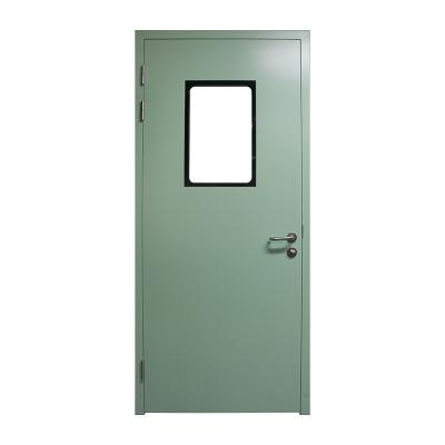 China Heavy Duty Aluminum Steel Pharma Clean Room Door Hospital Operating Room Door for sale