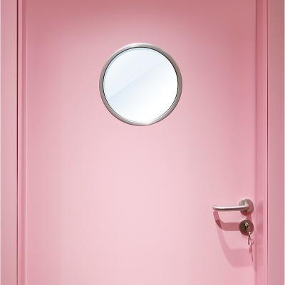 China Fire Proof Steel Hospital Ward Doors Cleanroom Medical Invisible Hinge Door for sale