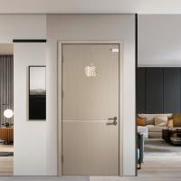 China Unfinished Original Wood Doors Custom Crafted Waterproof Solid Wood Office Doors for sale