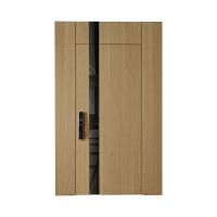 China Custom Villa Pivot Front Door Soundproof Security Entrance Door Doorbell Option for sale