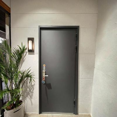China Durable Steel Security Door Manual House Entry Heavy Duty Front Door for sale