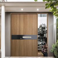 China Customized Steel Anti Theft Security Door Durable Main Entry Door for sale