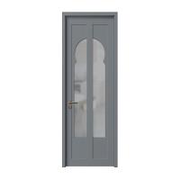 China Elegant Solid Wood Front Door  For Garage Interior  Exterior  Durable Entry Door for sale